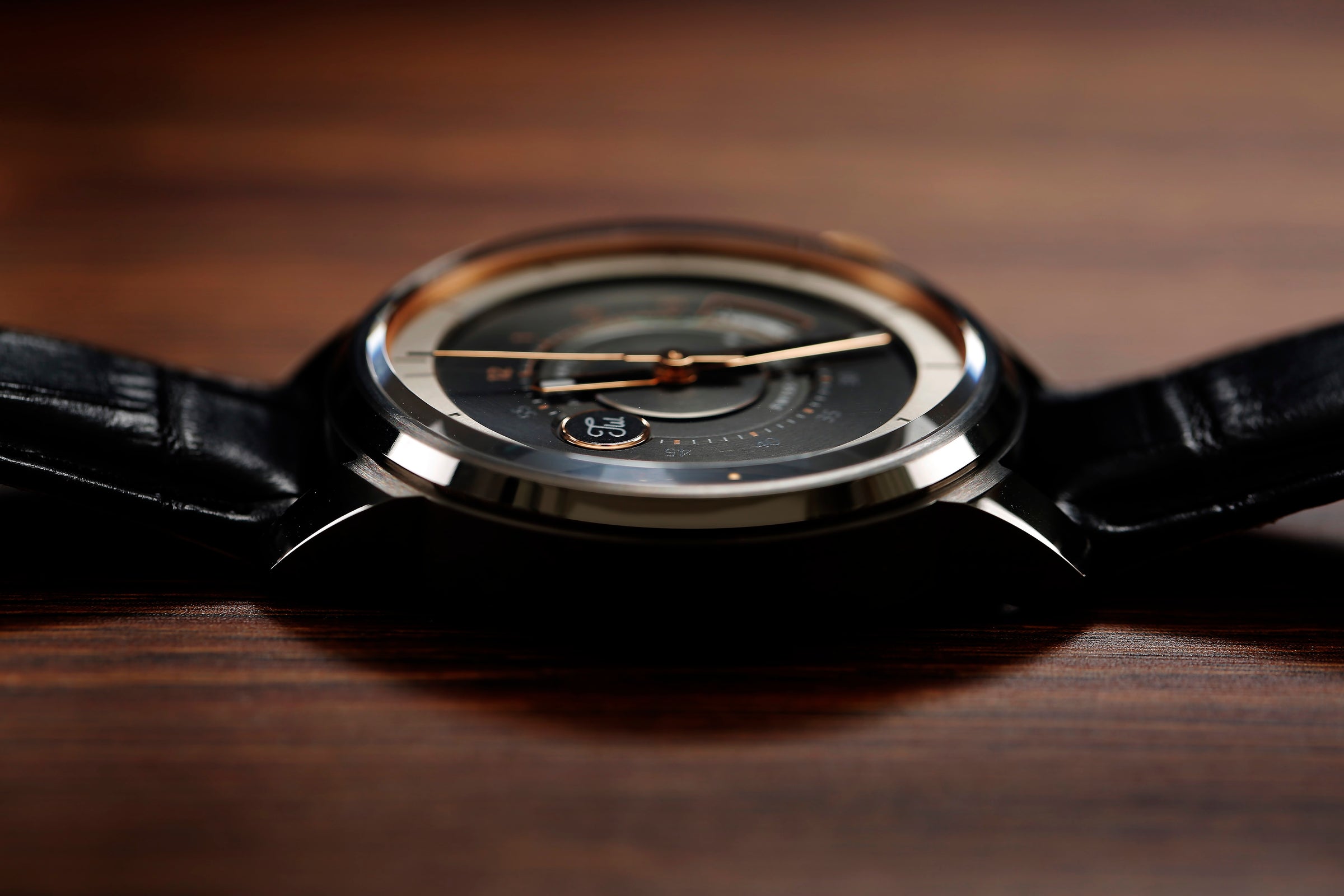 Gun Metal PVD Swiss-Made Watch | Tate Wade Bokeh Collection – TateWade